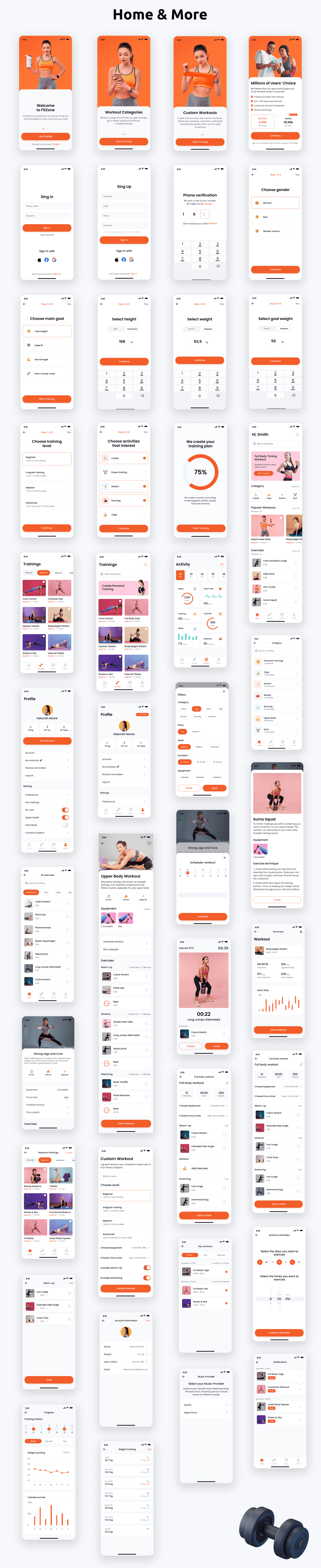 Grace App ANDROID + IOS + FIGMA + 3D Icons | UI Kit | - code.market