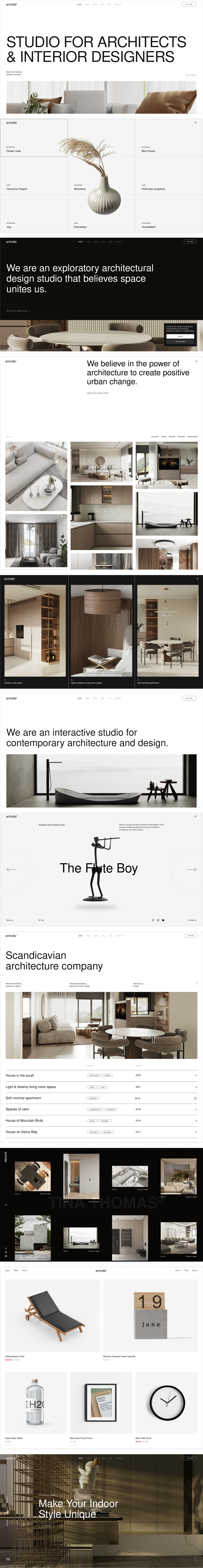 Archzilla - Minimal Theme for Interior Design and Architecture ...