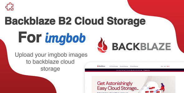 Backblaze B2 Cloud Storage Add-on For Imgbob Add Ons - code.market