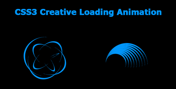 CSS3 Creative Loading Animation Animations And Effects - code.market