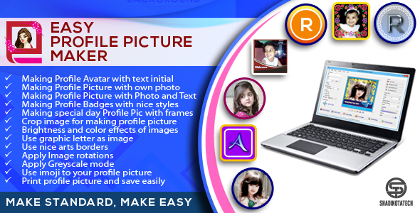 Easy Profile Picture Maker - Make Standard, Make Easy Net Images And ...