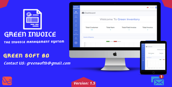 Green Invoice - The Invoice Management System Project Management Tools - code.market