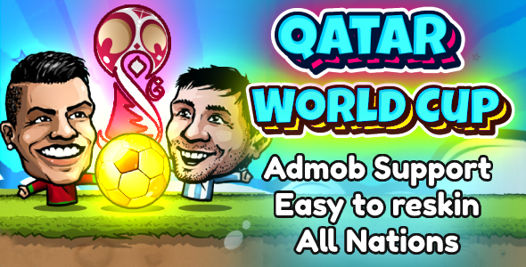 Qatar World Cup 2022 Head Soccer - Football Unity - code.market