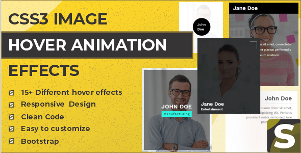 Savy - CSS3 Image Hover Animation Effects Bootstrap Animations And ...