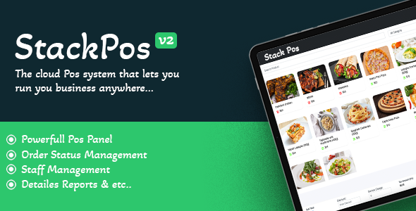 StackPos - Restaurants Point Of Sale Script Shopping Carts - code.market