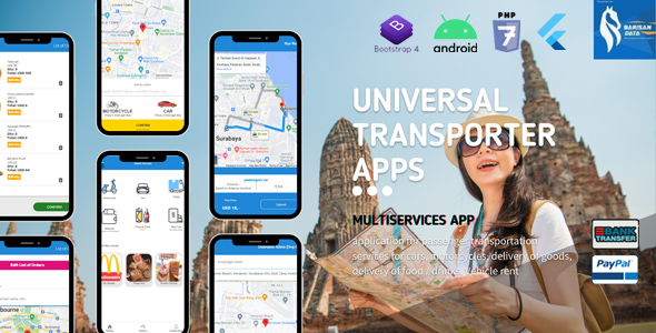 Universal Transporter Apps Android Food - code.market