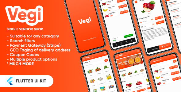 Vegi - The Ultimate Grocery - Food - Milk - Medicine - code.market