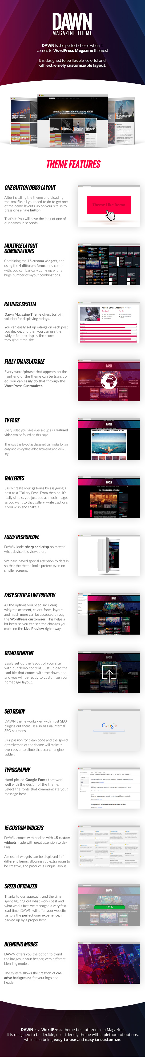Dawn Magazine Theme - code.market
