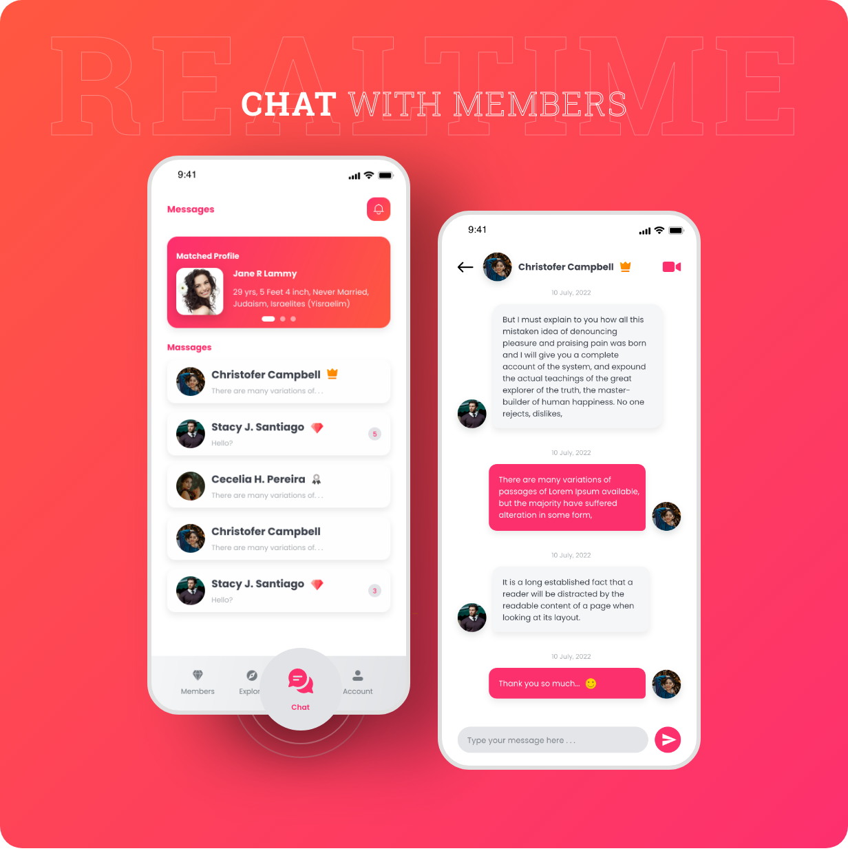 Active Matrimonial Flutter App Flutter - code.market