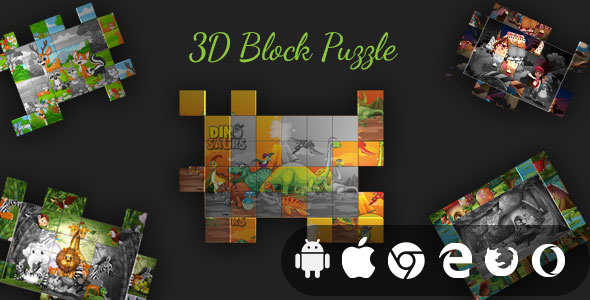 3D Block Puzzle - Cross Platform Realistic Puzzle Game Games - code.market