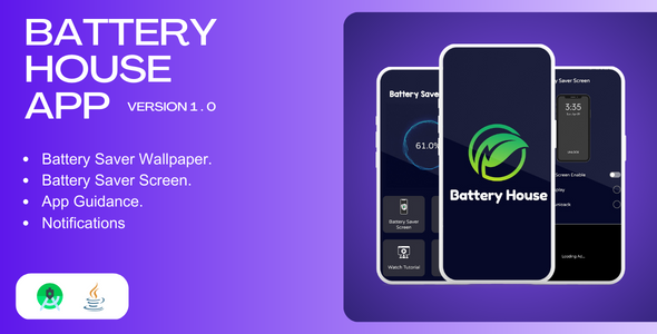 Battery Saver House | Black Wallpaper and Black Screen - code.market
