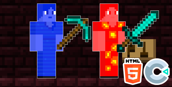 Fire Steve and Water Alex - HTML5 Game - Construct 3 Games - code.market