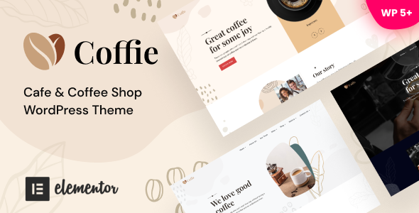 Coffie - Cafe & Coffee Shop WordPress Theme Wordpress Entertainment ...