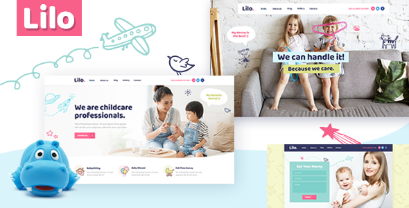 Lilo - Kindergarten Theme Wordpress Children - code.market