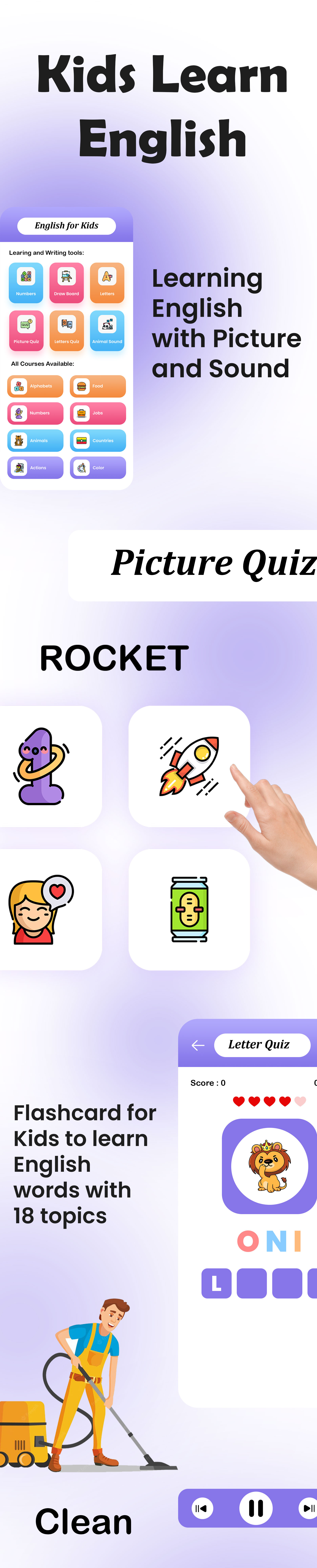 Kids Learn English ABC Learn App - Learn to Read - - code.market