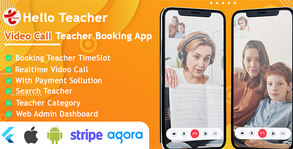 Hello Teacher - Video Call Techer Booking Learning - code.market
