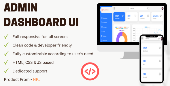 Admin Dashboard Ui Css Templates Code Market
