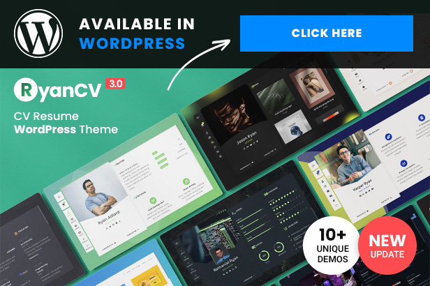 RyanCV - Personal Portfolio Resume Hugo Theme Jamstack Miscellaneous ...